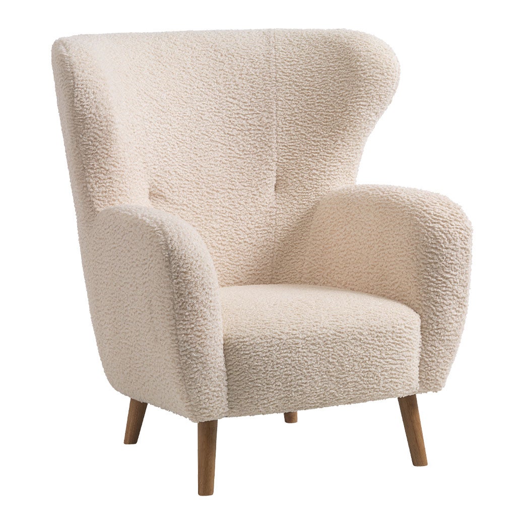 VILDSUND Wingback Chair White